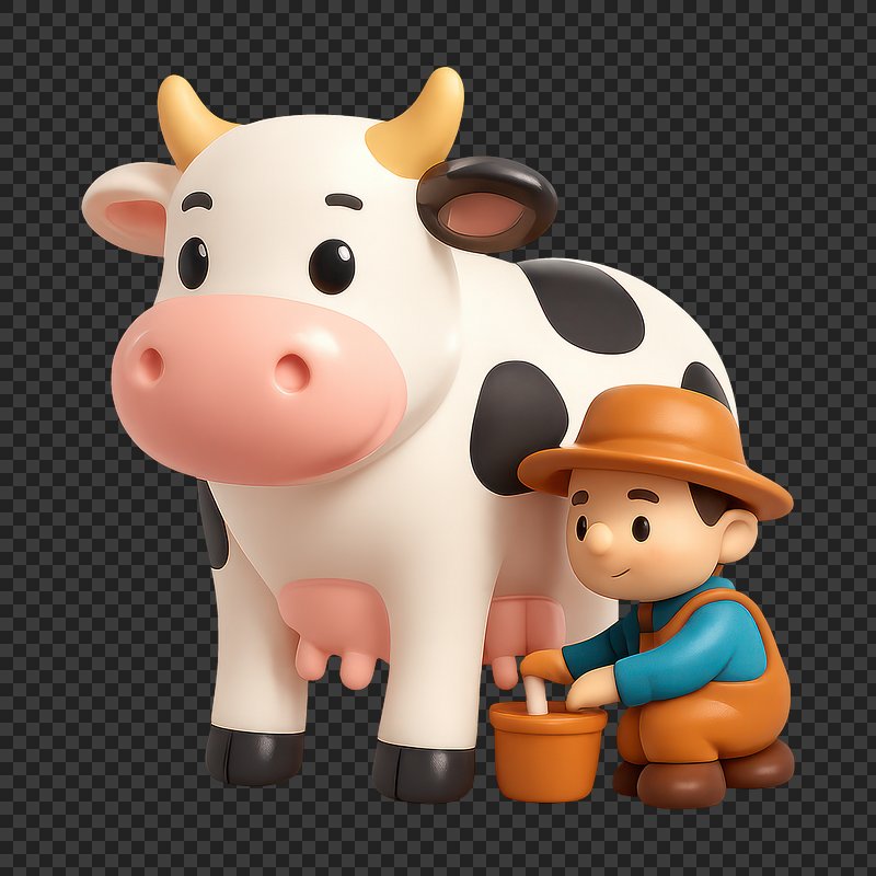 Animated Cow Images | Free Photos, PNG Stickers, Wallpapers ...