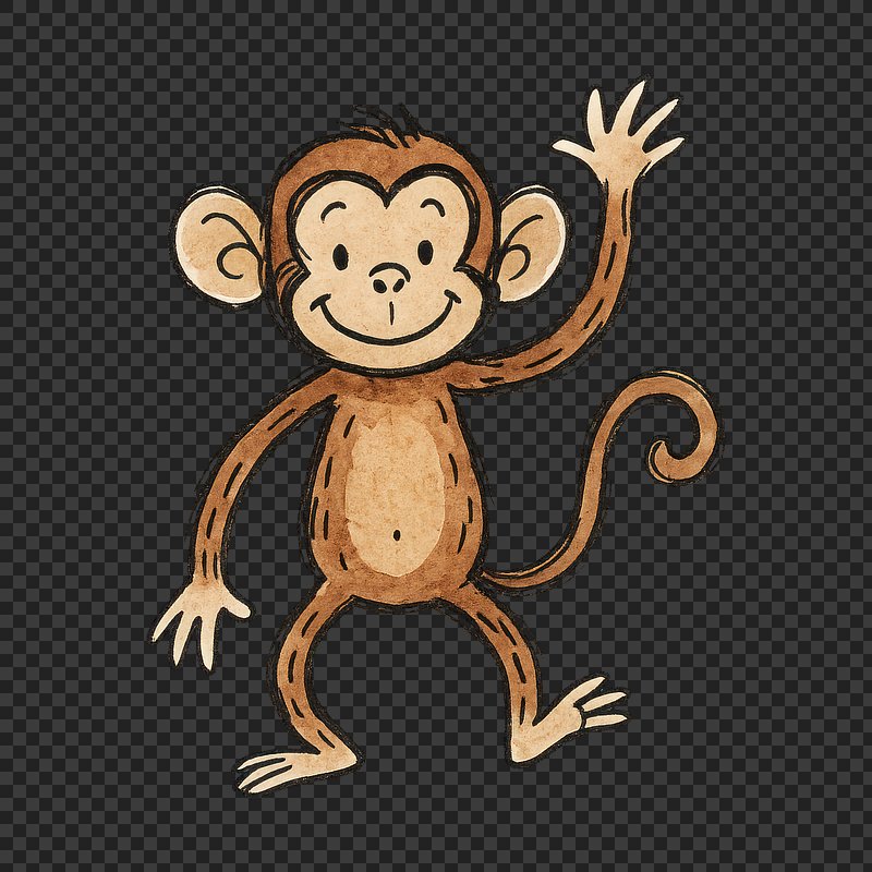 Monkey Cartoon Images | Free Photos, PNG Stickers, Wallpapers ...