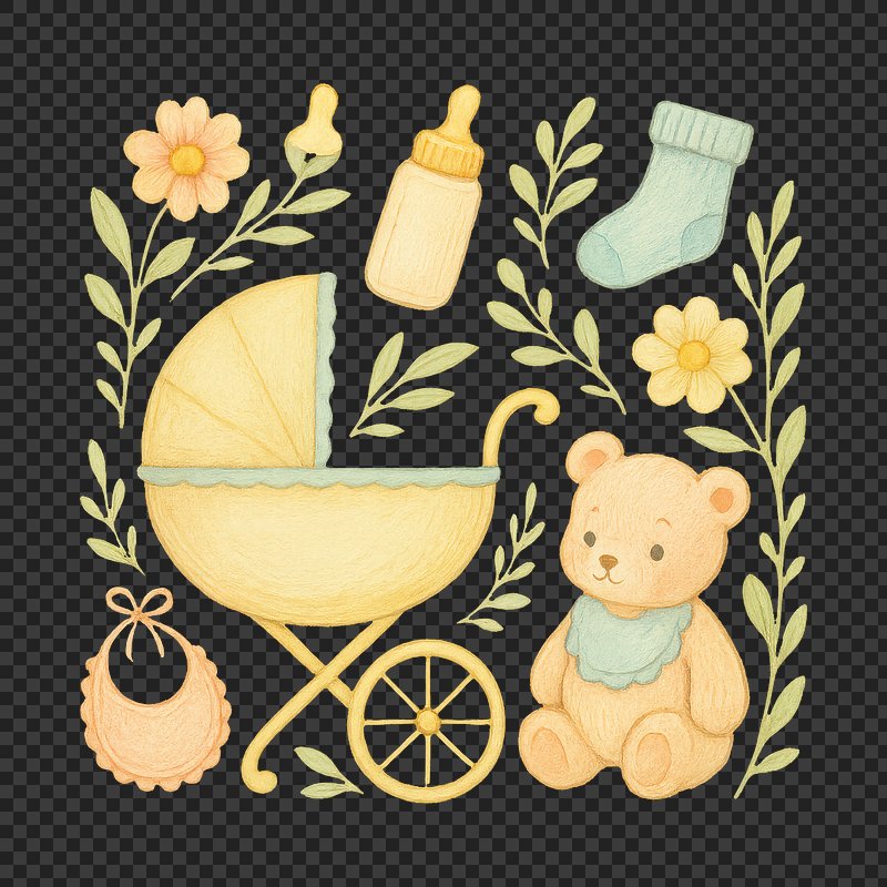 Baby Background Teddy Bear PNG Images | Free Photos, PNG Stickers ...