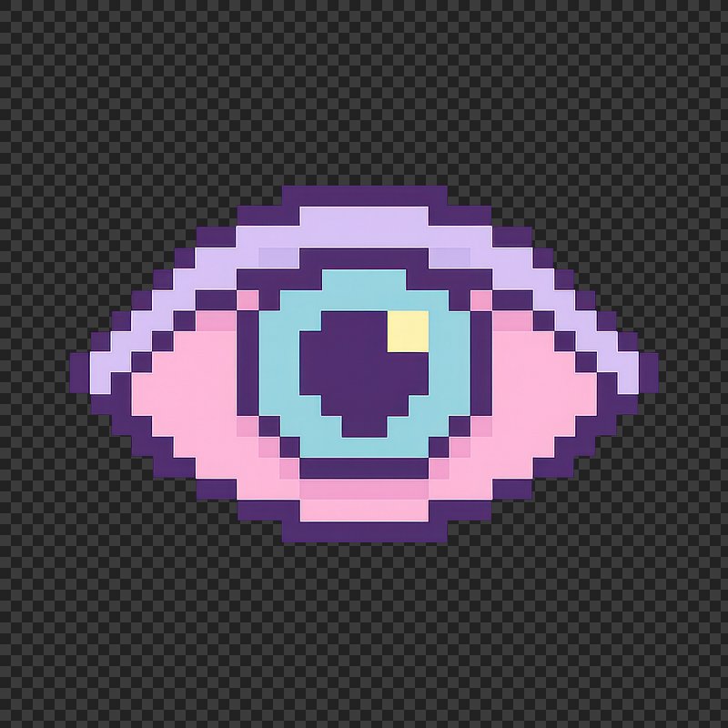 Eye+pixel+art Design Images | Free Photos, PNG Stickers, Wallpapers ...