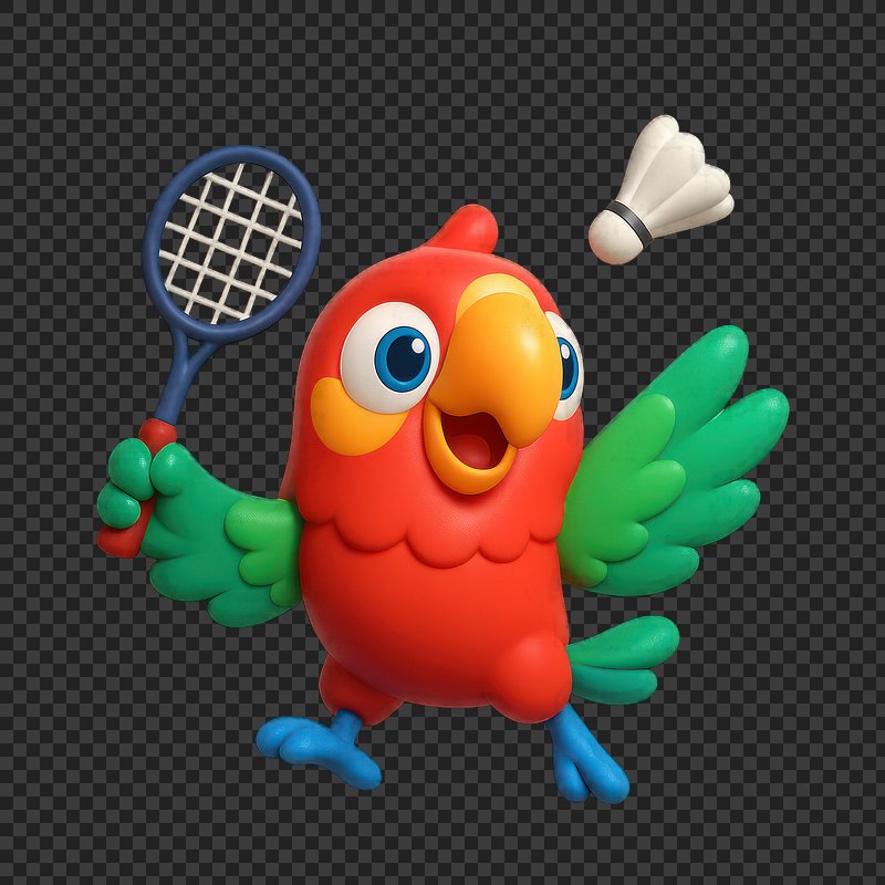 Badminton Cartoon Images | Free Photos, PNG Stickers, Wallpapers ...