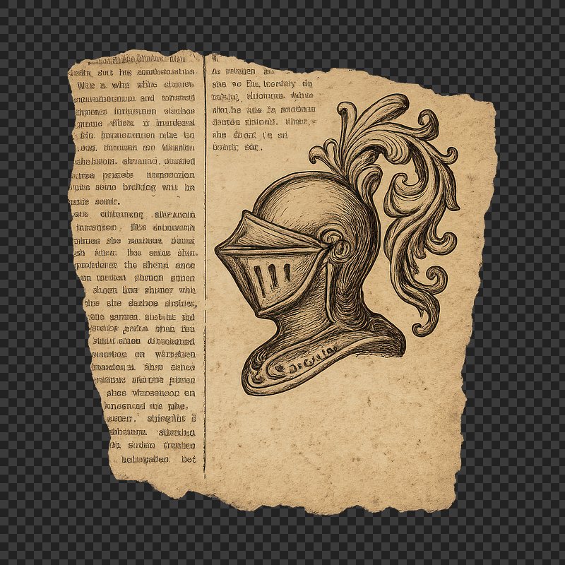 Medieval Helmet Transparent Aesthetic Paper Images | Free Photos, PNG ...