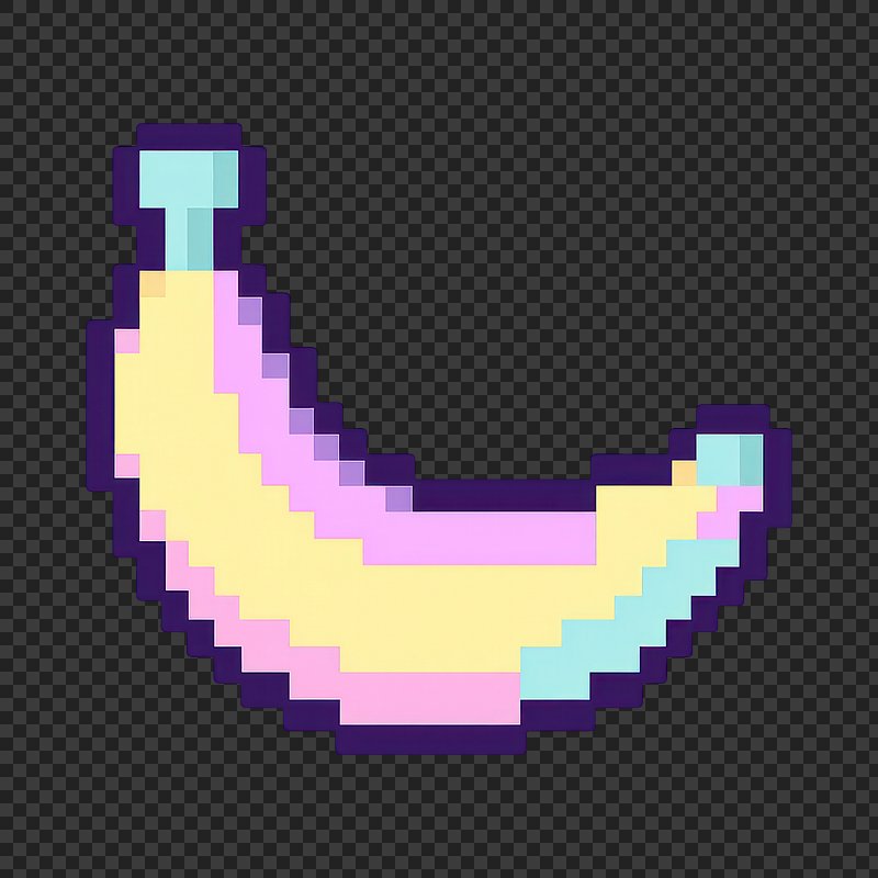 Pixel Banana Images | Free Photos, PNG Stickers, Wallpapers ...