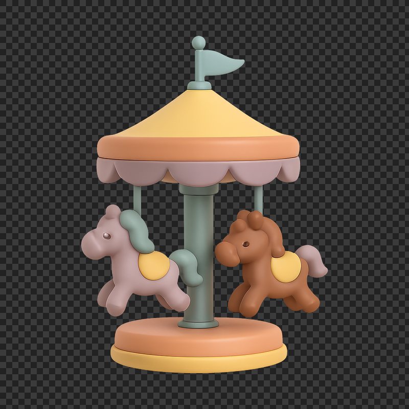 Carousel Pink Illustration Images | Free Photos, PNG Stickers ...