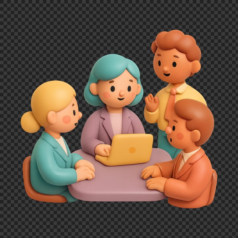 Group Discussion Cartoon Images | Free Photos, PNG Stickers, Wallpapers ...
