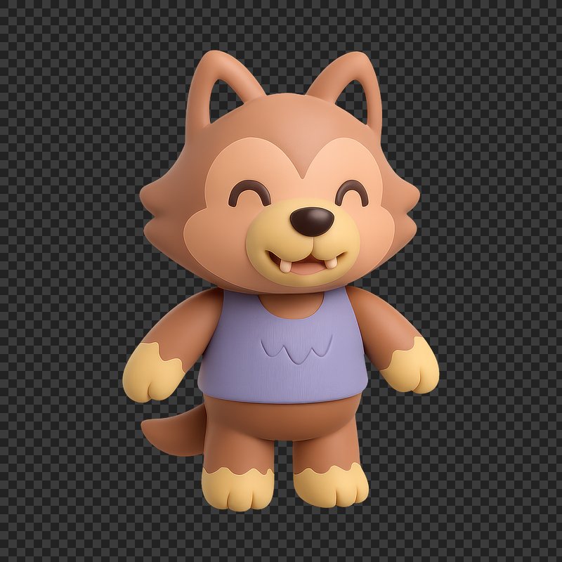 Transparent Wolf Cartoon PNG Animal Images | Free Photos, PNG Stickers ...