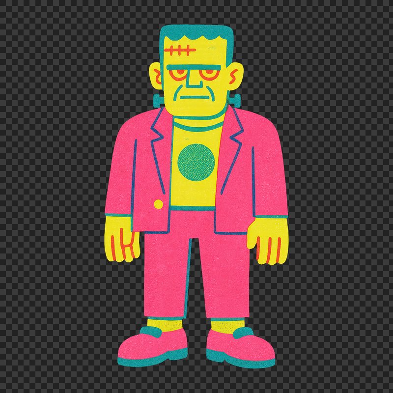 Frankensteins+monster+cartoon Art Images | Free Photos, PNG Stickers ...