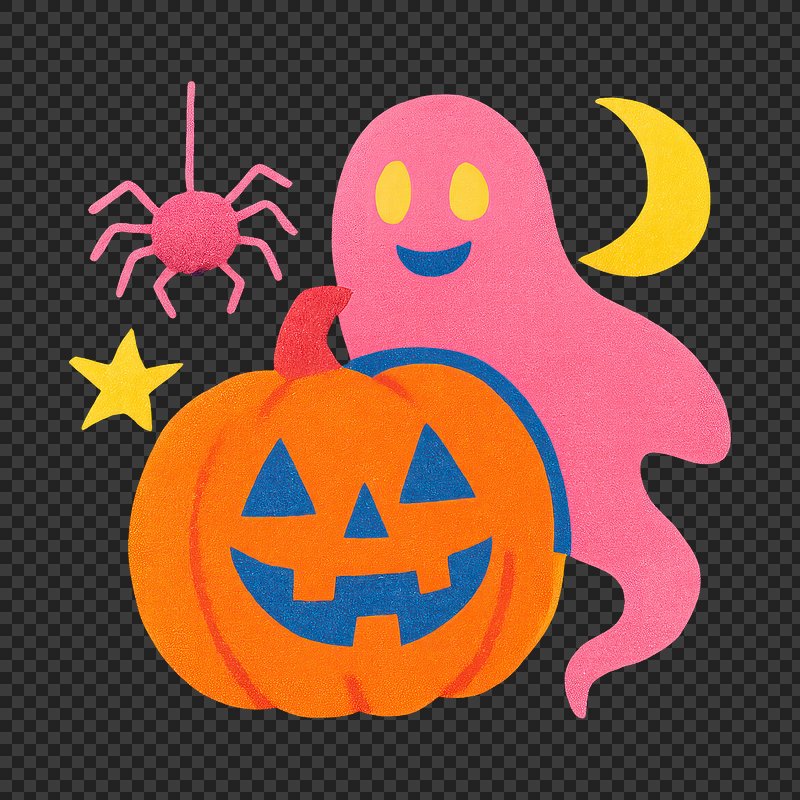 Halloween+pink Cartoon Images | Free Photos, PNG Stickers, Wallpapers ...