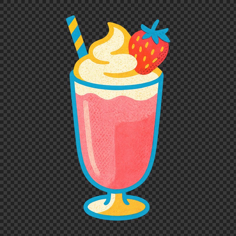 Milkshake PNG Images | Free Photos, PNG Stickers, Wallpapers ...