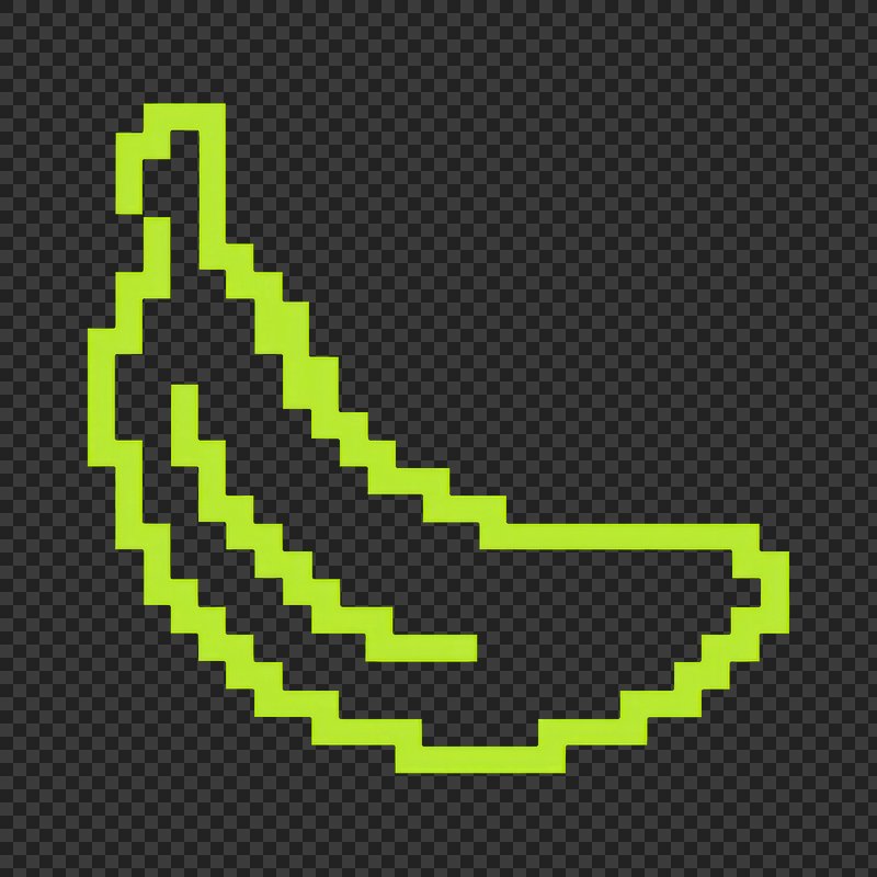 Pixel Banana Images | Free Photos, PNG Stickers, Wallpapers ...