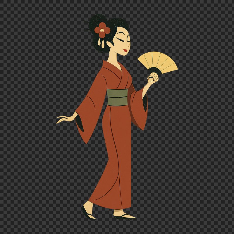 Japanese Kimono Cartoon Texture Images | Free Photos, PNG Stickers ...