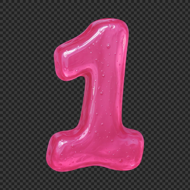Number 1 Transparent Images | Free Photos, PNG Stickers, Wallpapers ...