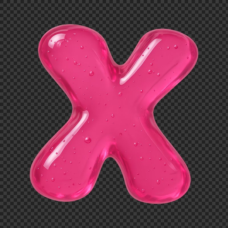 Letter X Transparent PNG Images | Free Photos, PNG Stickers, Wallpapers ...