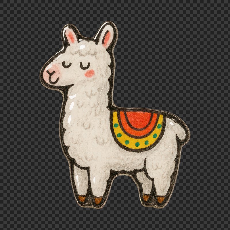 Llama+arts+characters PNG Images | Free Photos, PNG Stickers ...