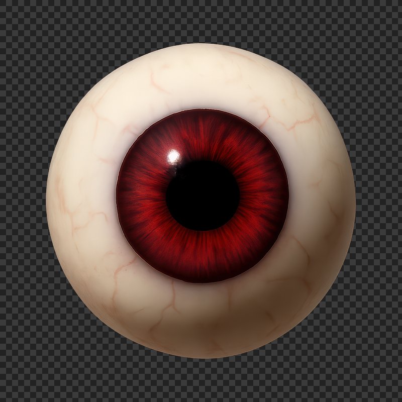 Realistic red eye illustration | Free Photo - rawpixel