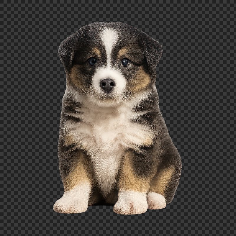 Australian Shepherd Dog Puppy PNG Images | Free Photos, PNG Stickers ...