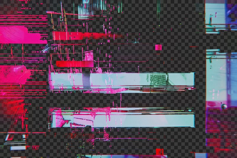 Glitch Effect PNG Transparent Images | Free Photos, PNG Stickers ...