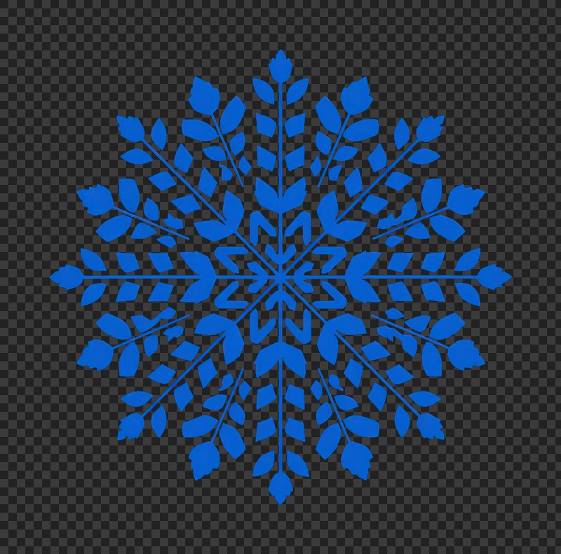 Snowflake+silhouette Blue Images | Free Photos, PNG Stickers ...
