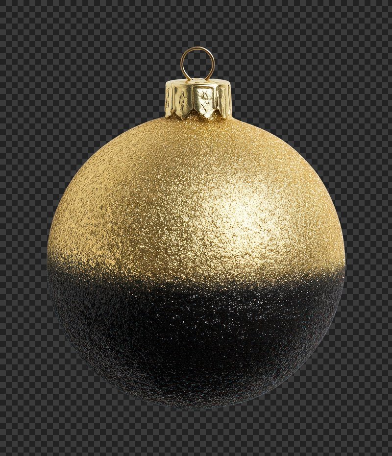 Gold Black PNG Christmas Images | Free Photos, PNG Stickers, Wallpapers & Backgrounds - rawpixel
