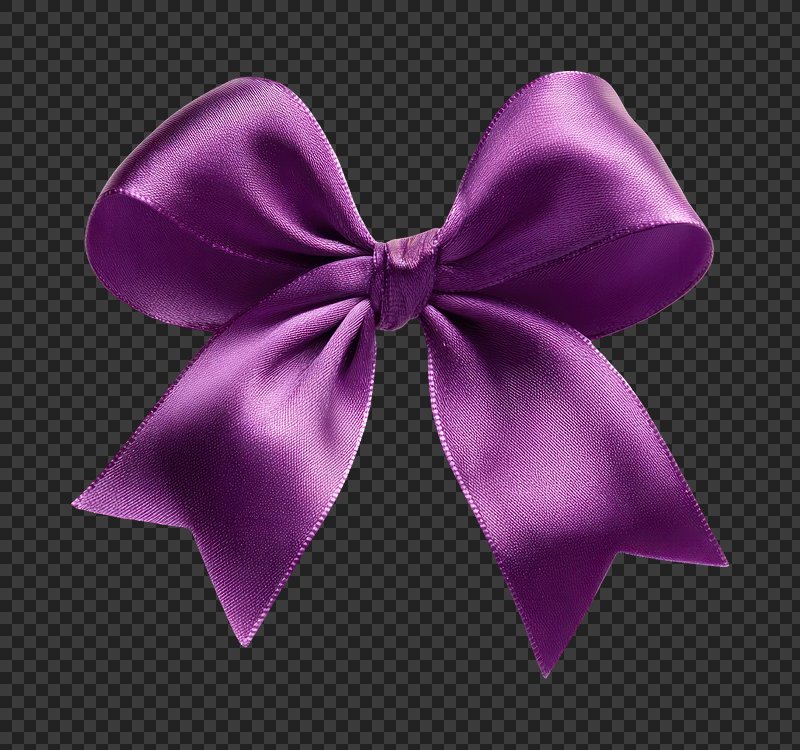 Purple Ribbon Transparent Isolated Images | Free Photos, PNG Stickers ...