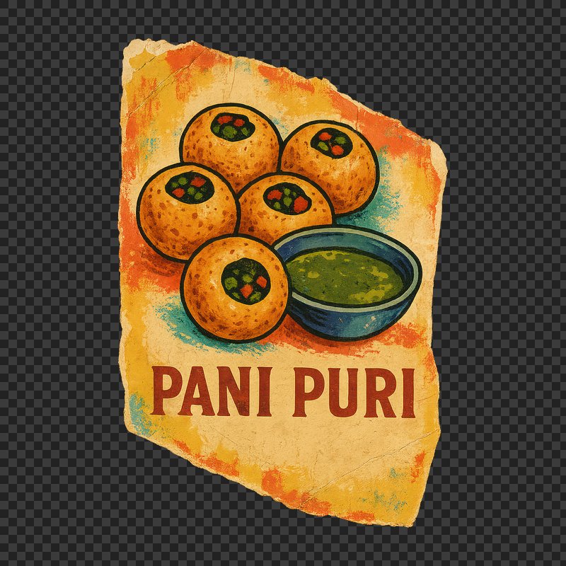 Pani Puri PNG Images | Free Photos, PNG Stickers, Wallpapers ...