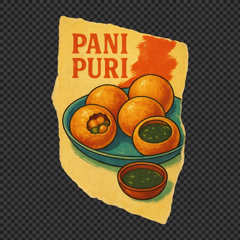 Pani Puri PNG Images | Free Photos, PNG Stickers, Wallpapers ...