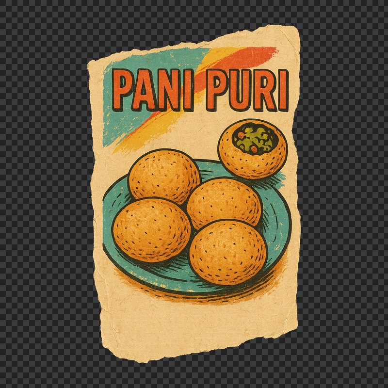 Pani Puri PNG Images | Free Photos, PNG Stickers, Wallpapers ...