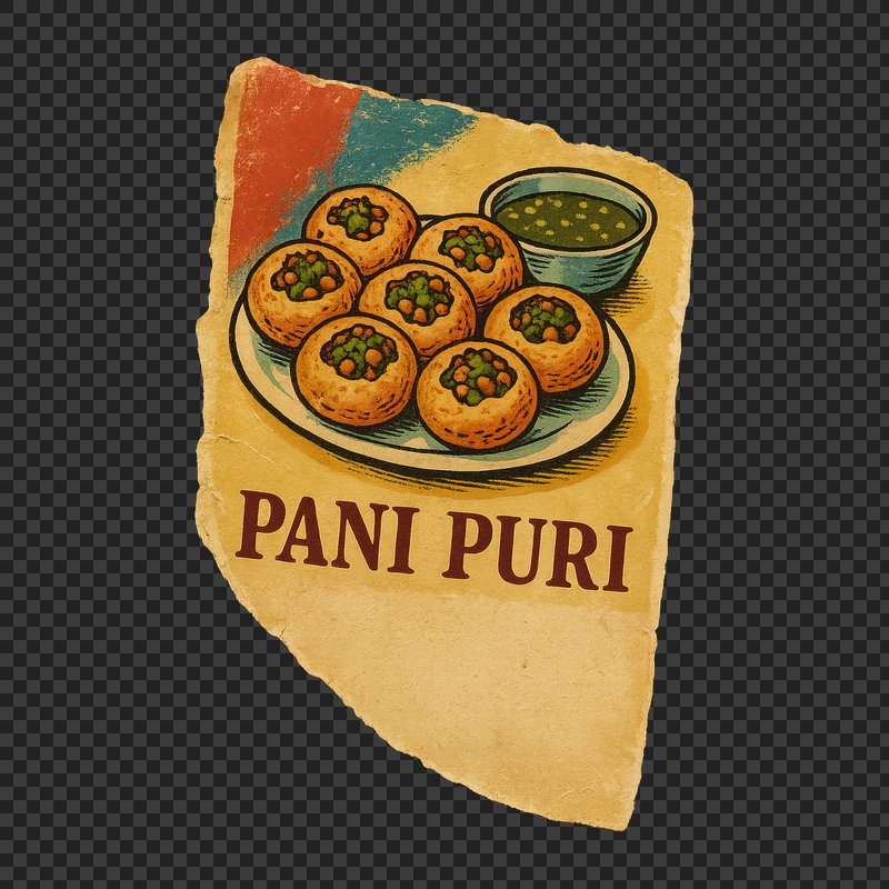 Pani Puri PNG Images | Free Photos, PNG Stickers, Wallpapers ...