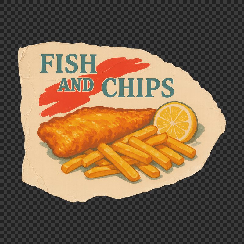 Fish And Chips Paper Images | Free Photos, PNG Stickers, Wallpapers ...