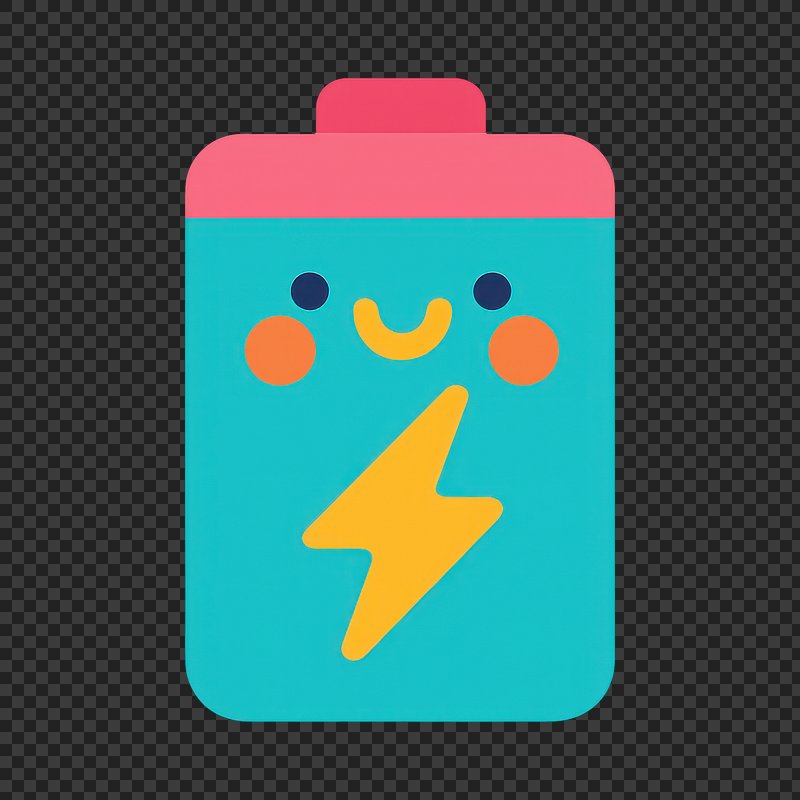 Cartoon+battery Cute Style Images | Free Photos, PNG Stickers ...