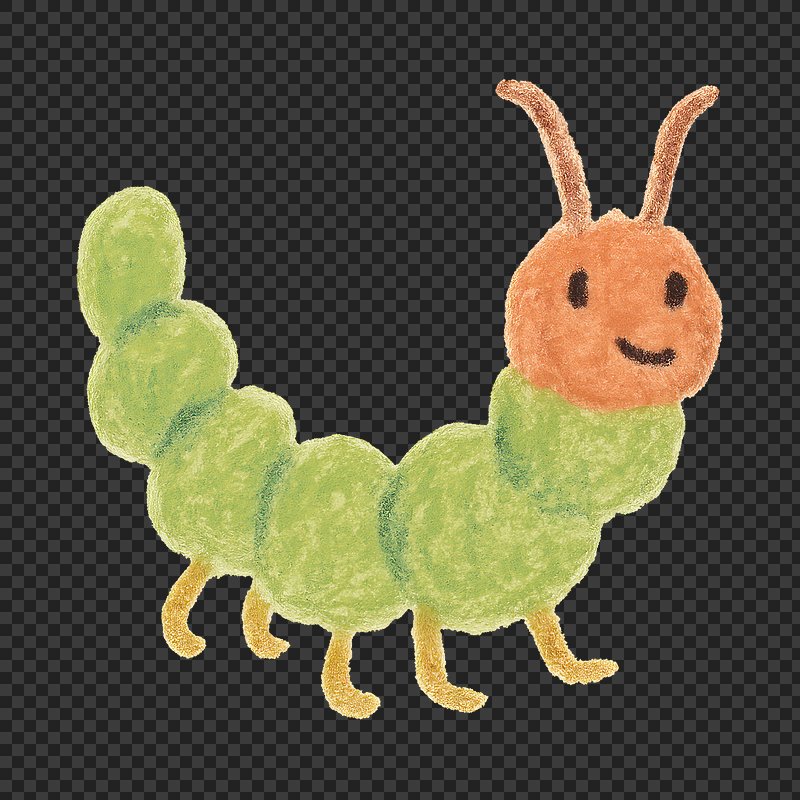 Caterpillar+cartoon Art Images | Free Photos, PNG Stickers, Wallpapers ...