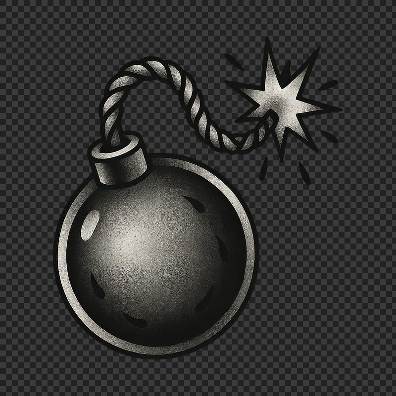 Black Explosion Bomb Vintage Images | Free Photos, PNG Stickers ...