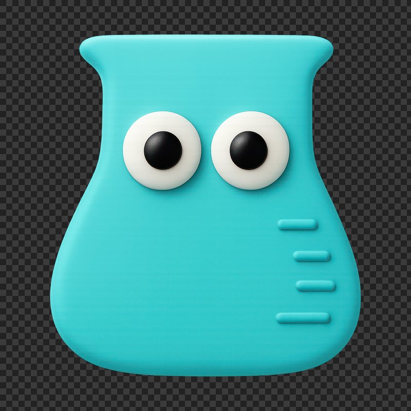 Cartoon+beaker Science Cute Background PNG Images | Free Photos, PNG ...