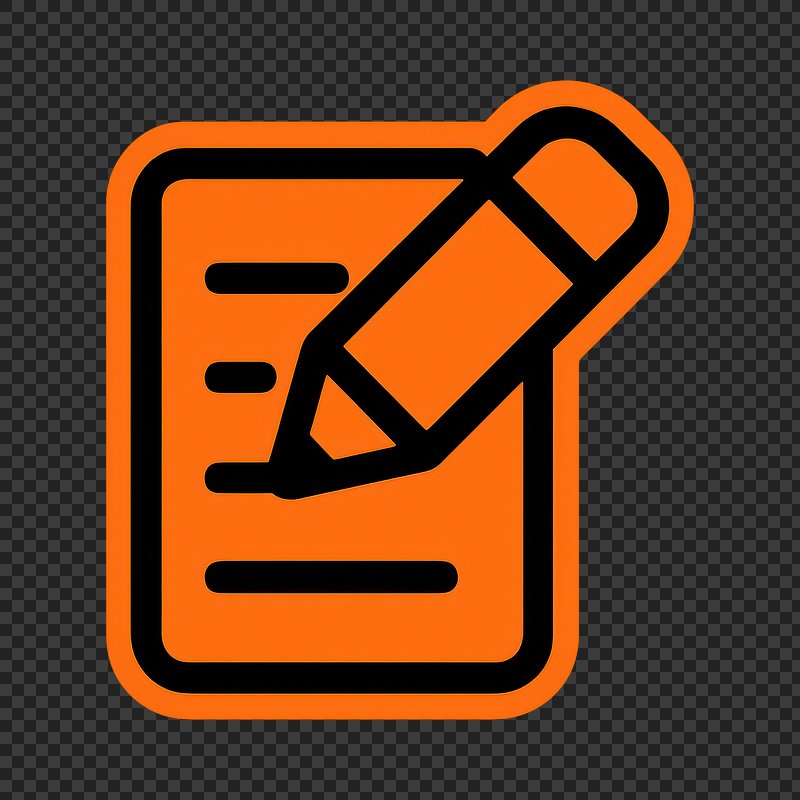 Orange+pencils Icon Images | Free Photos, PNG Stickers, Wallpapers ...
