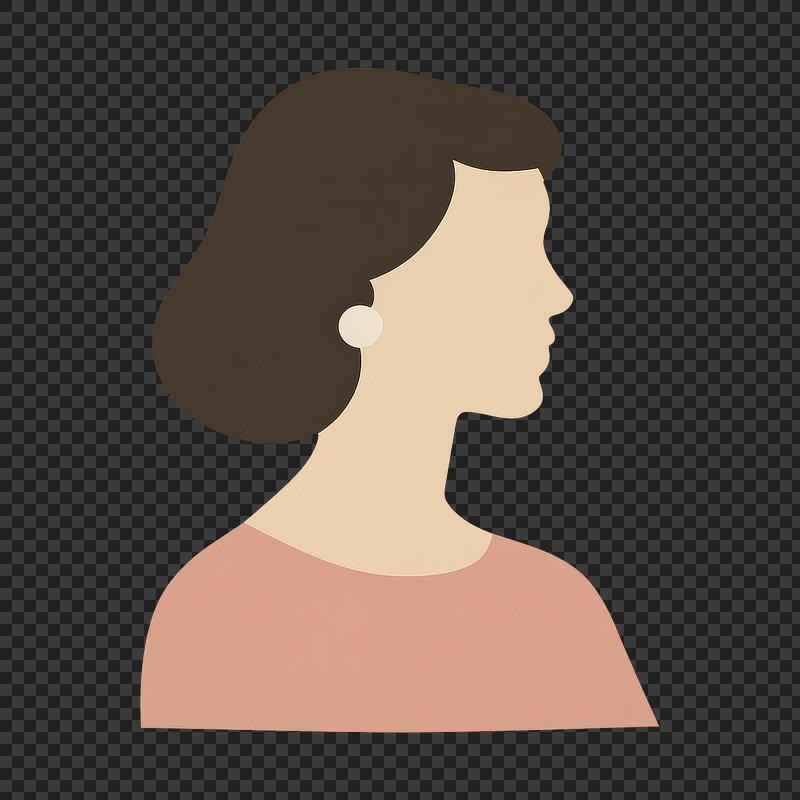 Woman Profile PNG Light Images | Free Photos, PNG Stickers, Wallpapers ...