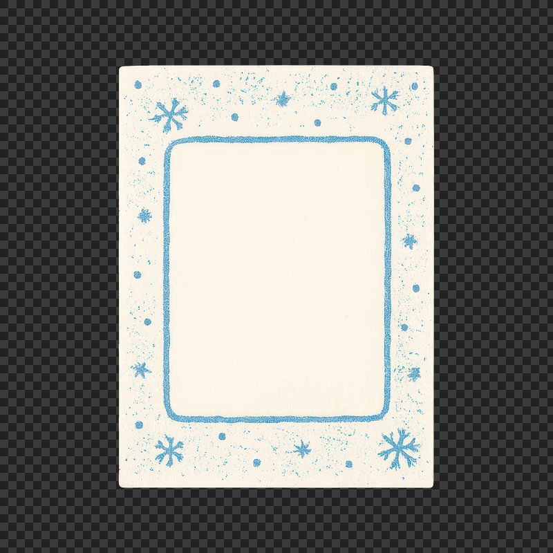 Snowflake+texture+border Illustration Images | Free Photos, PNG ...