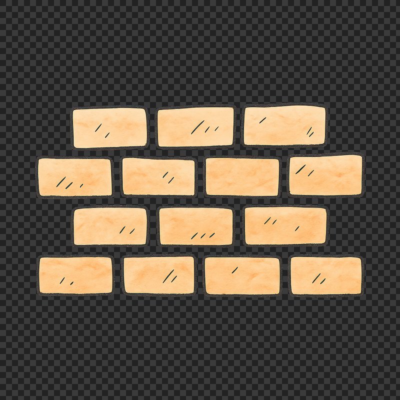 PNG Hand-drawn brick wall illustration | Free PNG - rawpixel