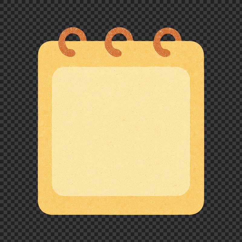 Aesthetic Template For Notes Illustration Design PNG Images | Free ...