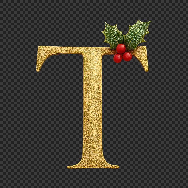 Glitter Letter T PNG Images | Free Photos, PNG Stickers, Wallpapers ...