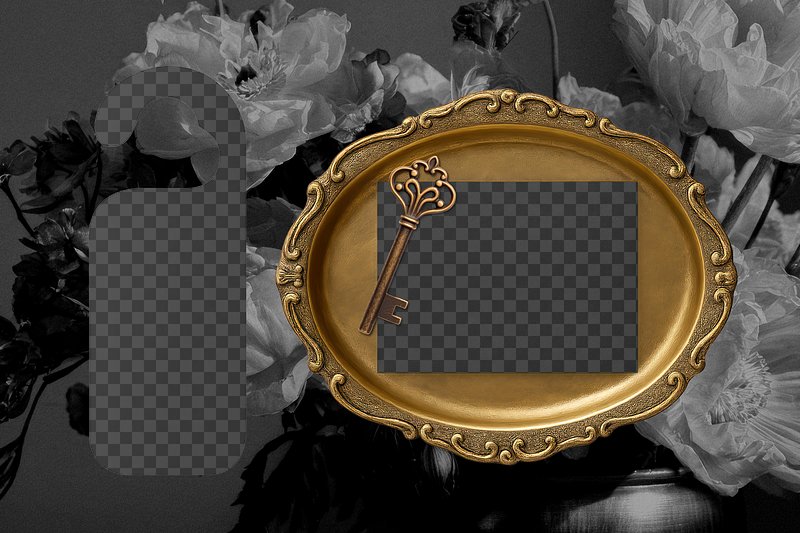 Frame Mockup Transparent Background Design Images | Free Photos, PNG ...