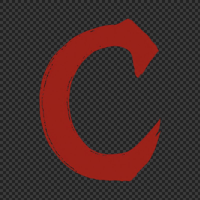 Letter C Red Background PNG Images | Free Photos, PNG Stickers ...