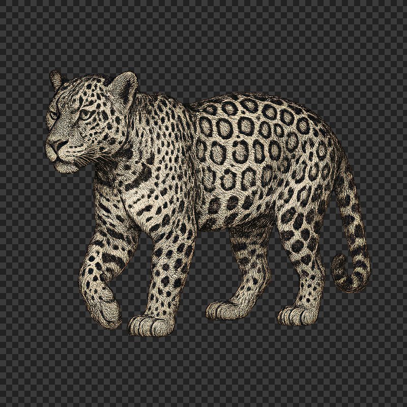 Jaguars+drawing Wildlife Images | Free Photos, PNG Stickers, Wallpapers ...