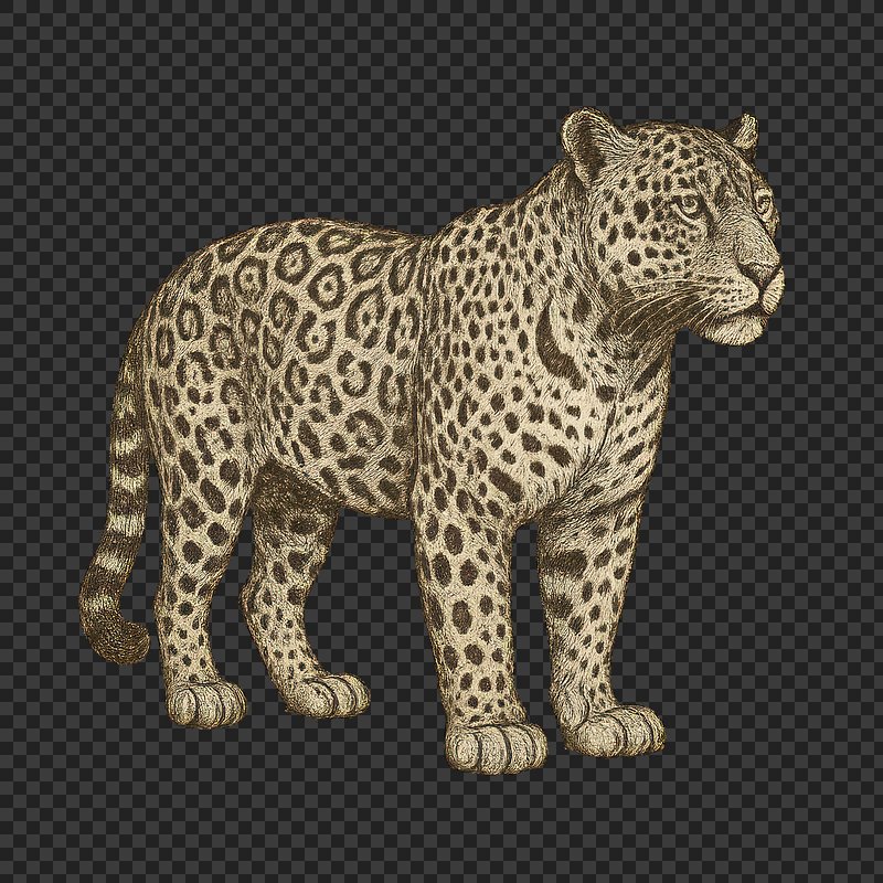 Jaguars+drawing Wildlife Images | Free Photos, PNG Stickers, Wallpapers ...