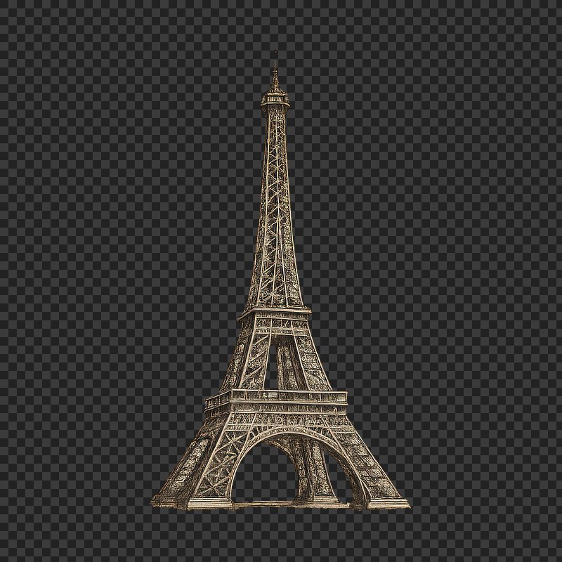 Eiffel+tower+sketch Background Aesthetic Images | Free Photos, PNG ...