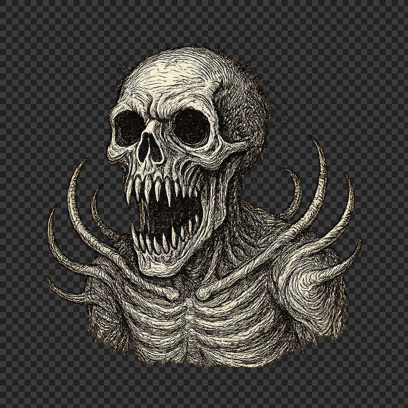 Scary Vintage Horror PNG Images | Free Photos, PNG Stickers, Wallpapers ...
