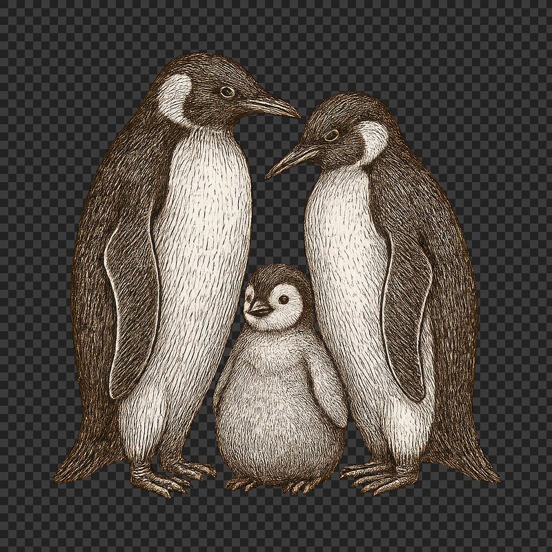 Penguin+chicks PNG Images | Free Photos, PNG Stickers, Wallpapers ...