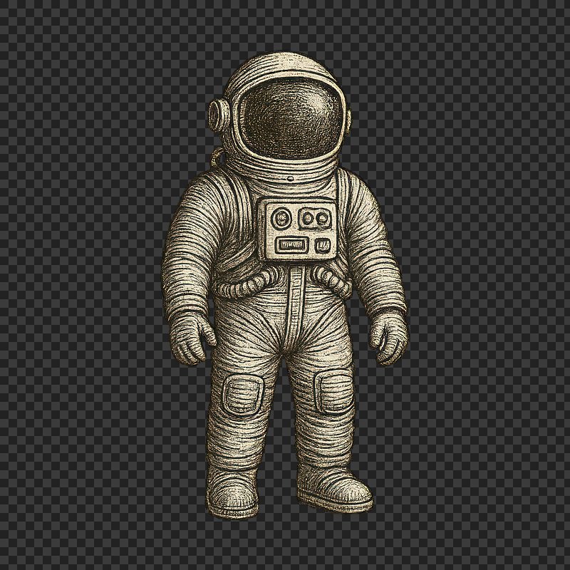 Astronaut In Suit Aesthetic Exploration PNG Images | Free Photos, PNG ...