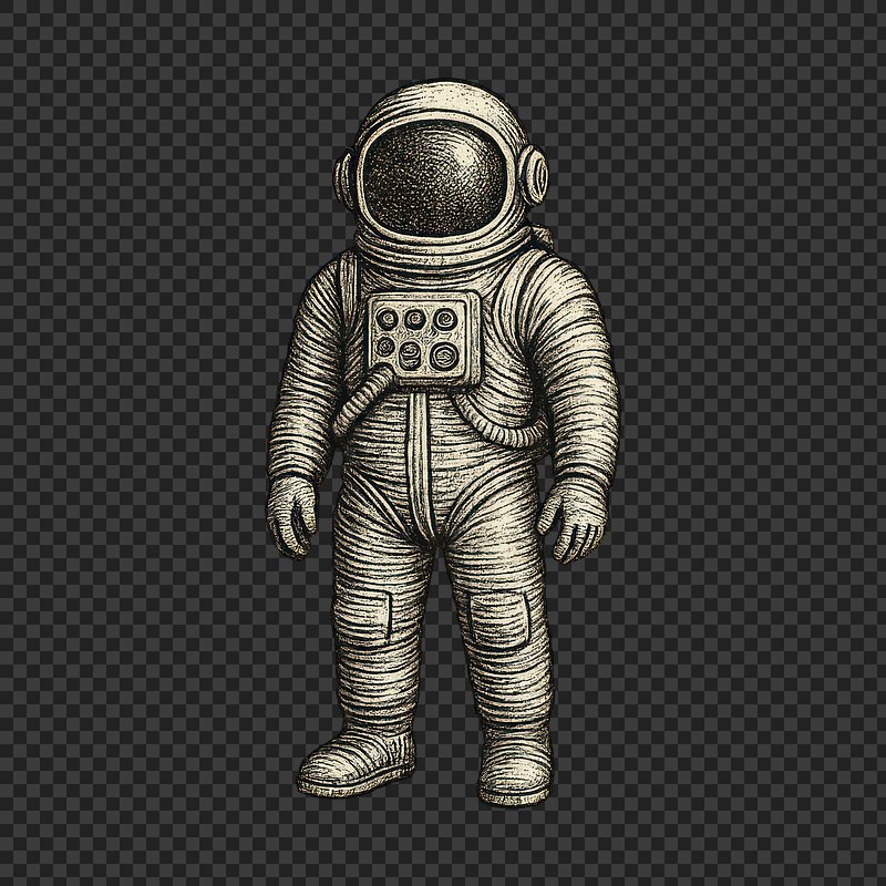 Astronaut In Suit Aesthetic Exploration PNG Images | Free Photos, PNG ...