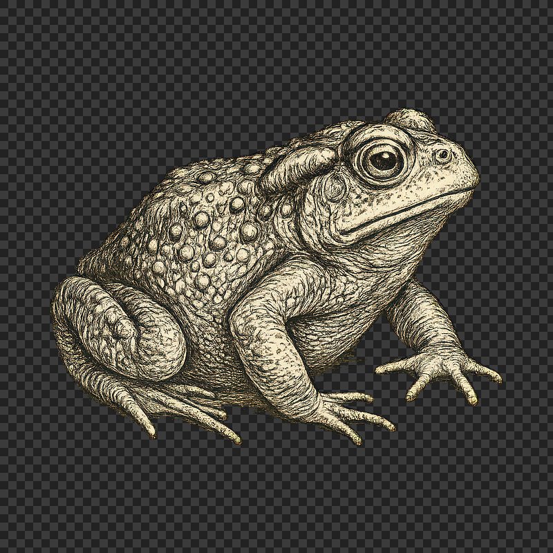 Toad Drawing Vintage Background Images | Free Photos, PNG Stickers ...