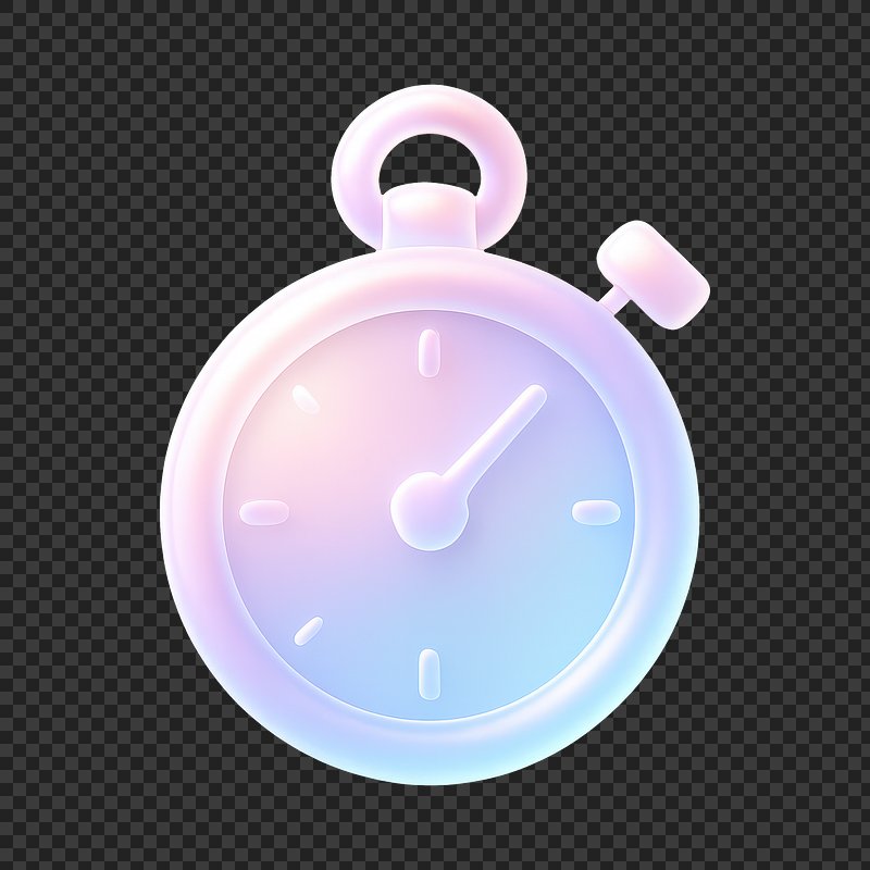 Digital+colorful+clock Aesthetic PNG Design Images | Free Photos, PNG ...